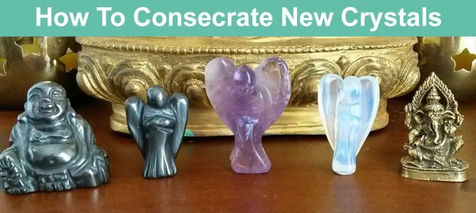 How To Consecrate New Crystals - Blessing Protection - Ethan Lazzerini