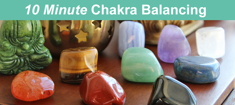 10 Minute Chakra Balancing and Chakra Clearing with Crystals - Ethan ...